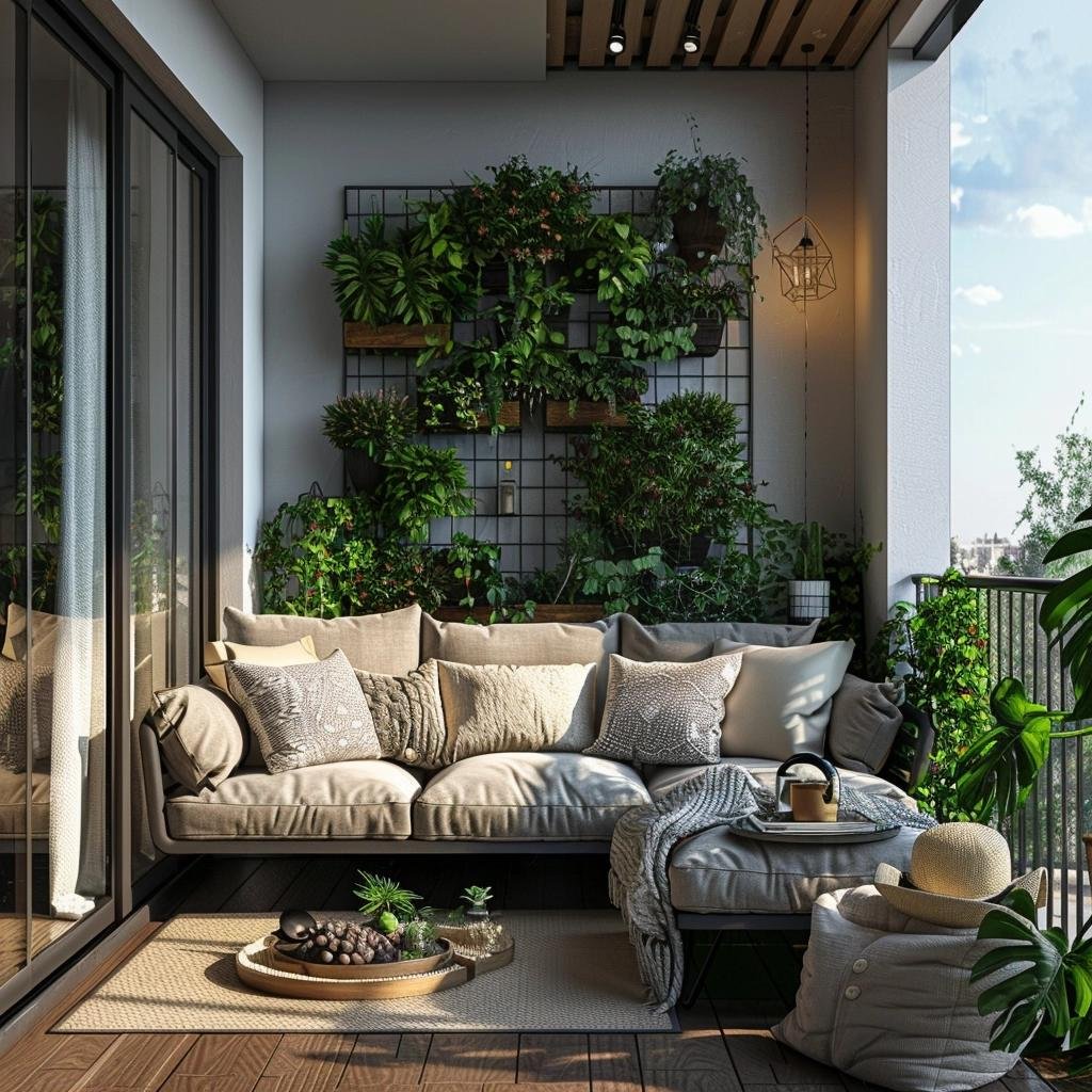 3 Formas de Personalizar seu Sofá de Varanda - Arquitetura e Decoração